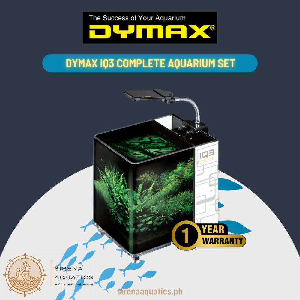 Dymax IQ3 Mini Acrylic Aquarium with Complete Filtration System and Di ...